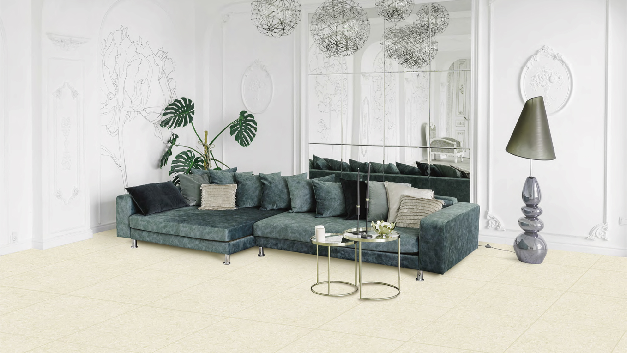 Inspiration Gallery: Creative Room Decorating Ideas with Granite Tiles ...